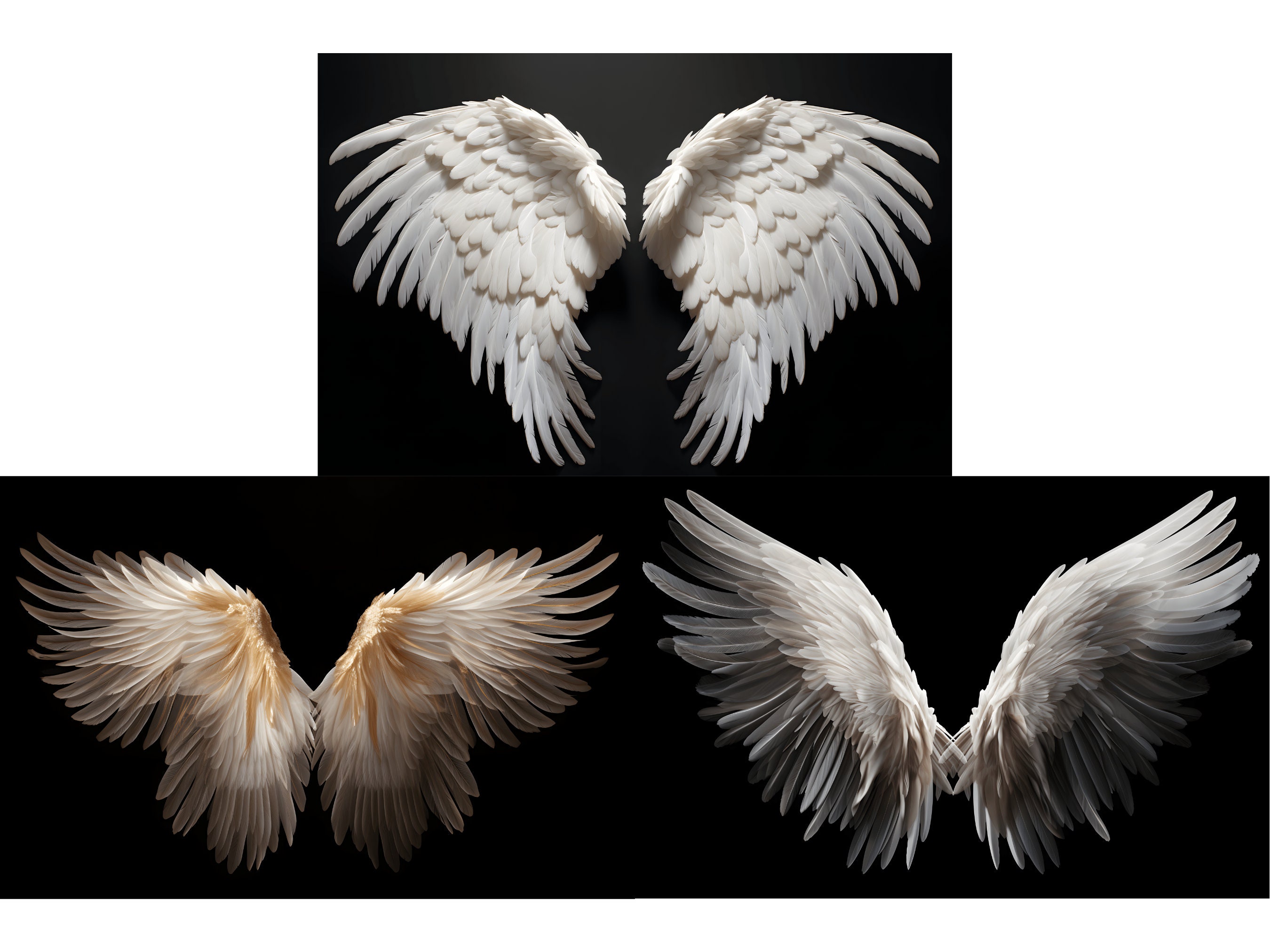 34 Transparent Angel Wings for Photography Backdrop Studio Backdrop ...