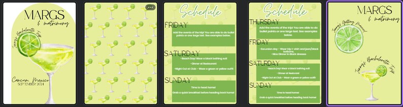 Margs & Matrimony Bachelorette Invitation Template - Etsy