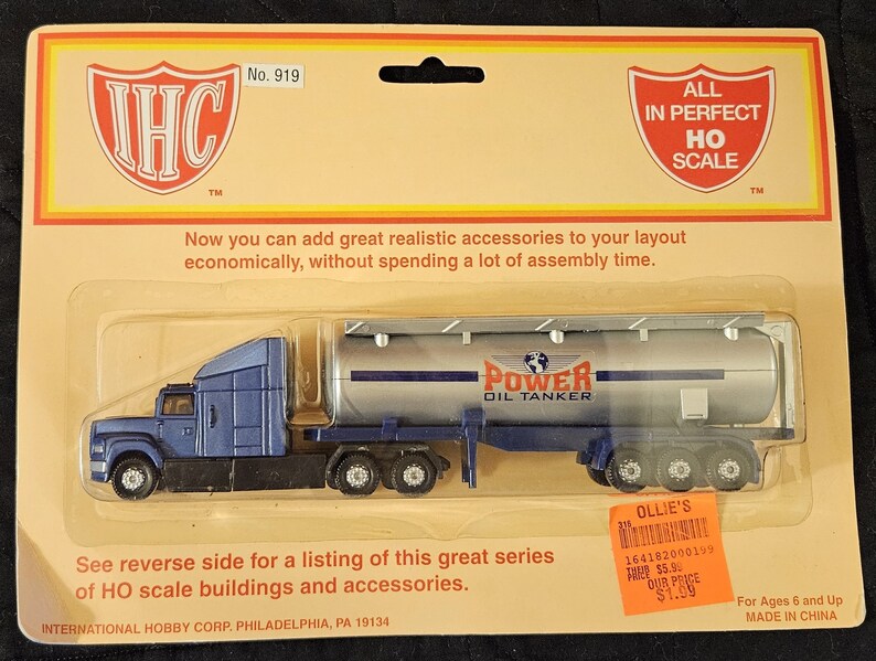 IHC Tanker Truck HO Scale - Etsy