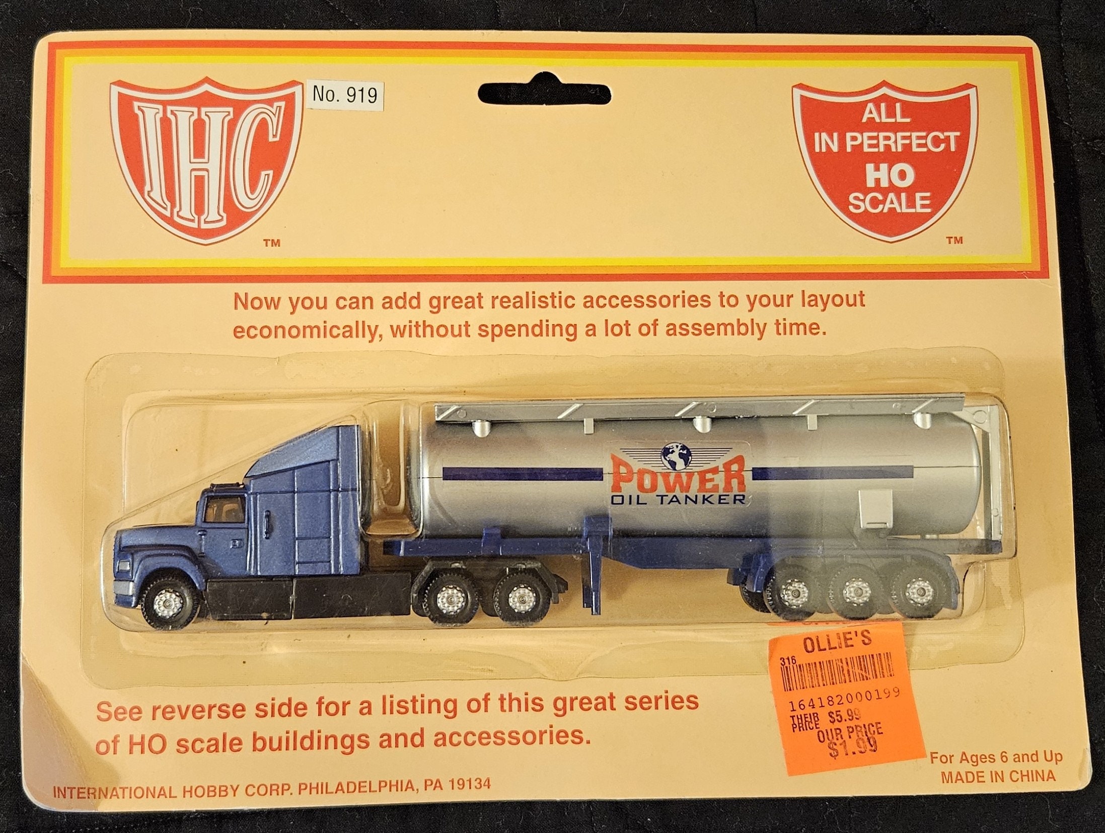 IHC Tanker Truck HO Scale - Etsy