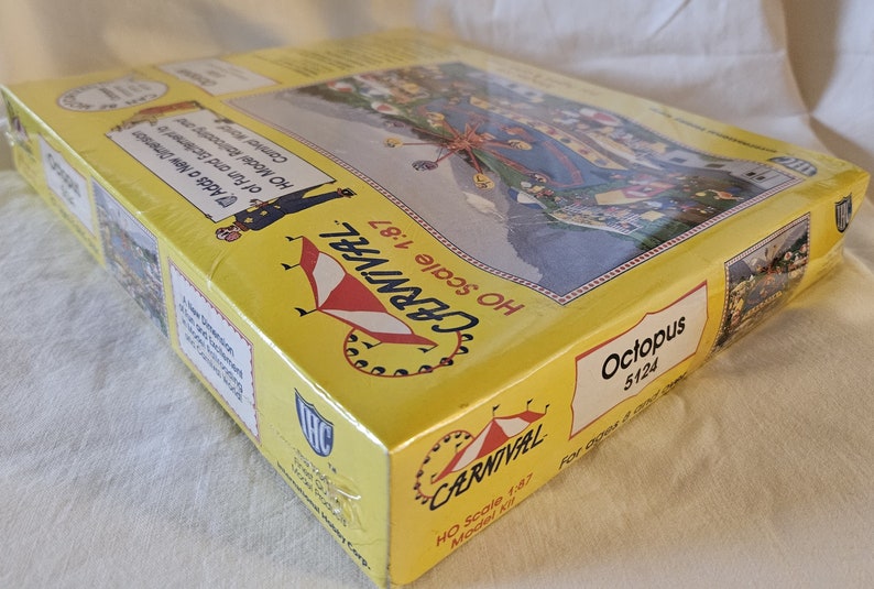Carnival Octopus Ride HO Scale Model Kit 5124 New - Etsy