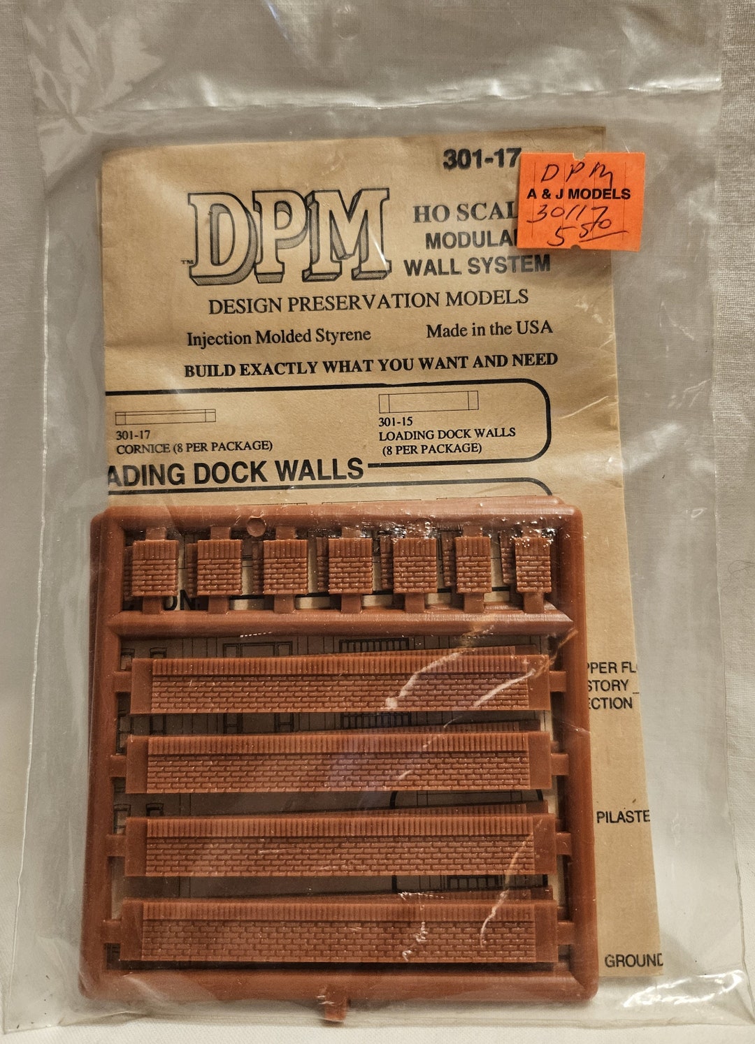 DPM Plain Cornices Kit 301-17 HO Scale - Etsy