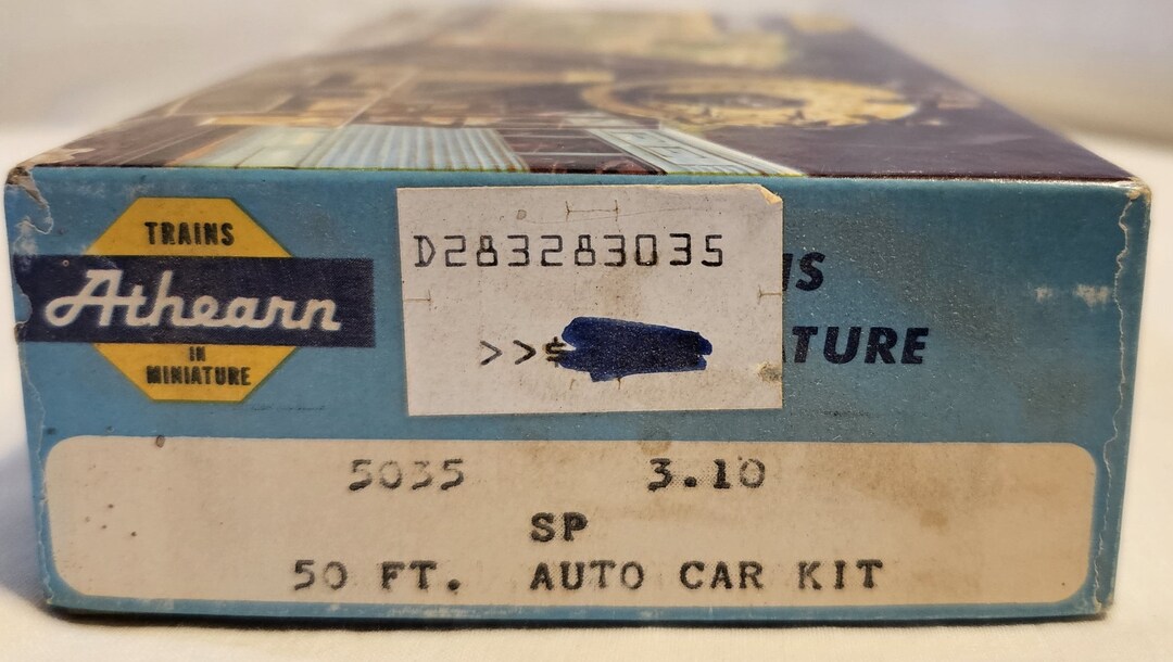 Athearn 5035 50' Auto Car Kit Southern Pacific HO Scale - Etsy