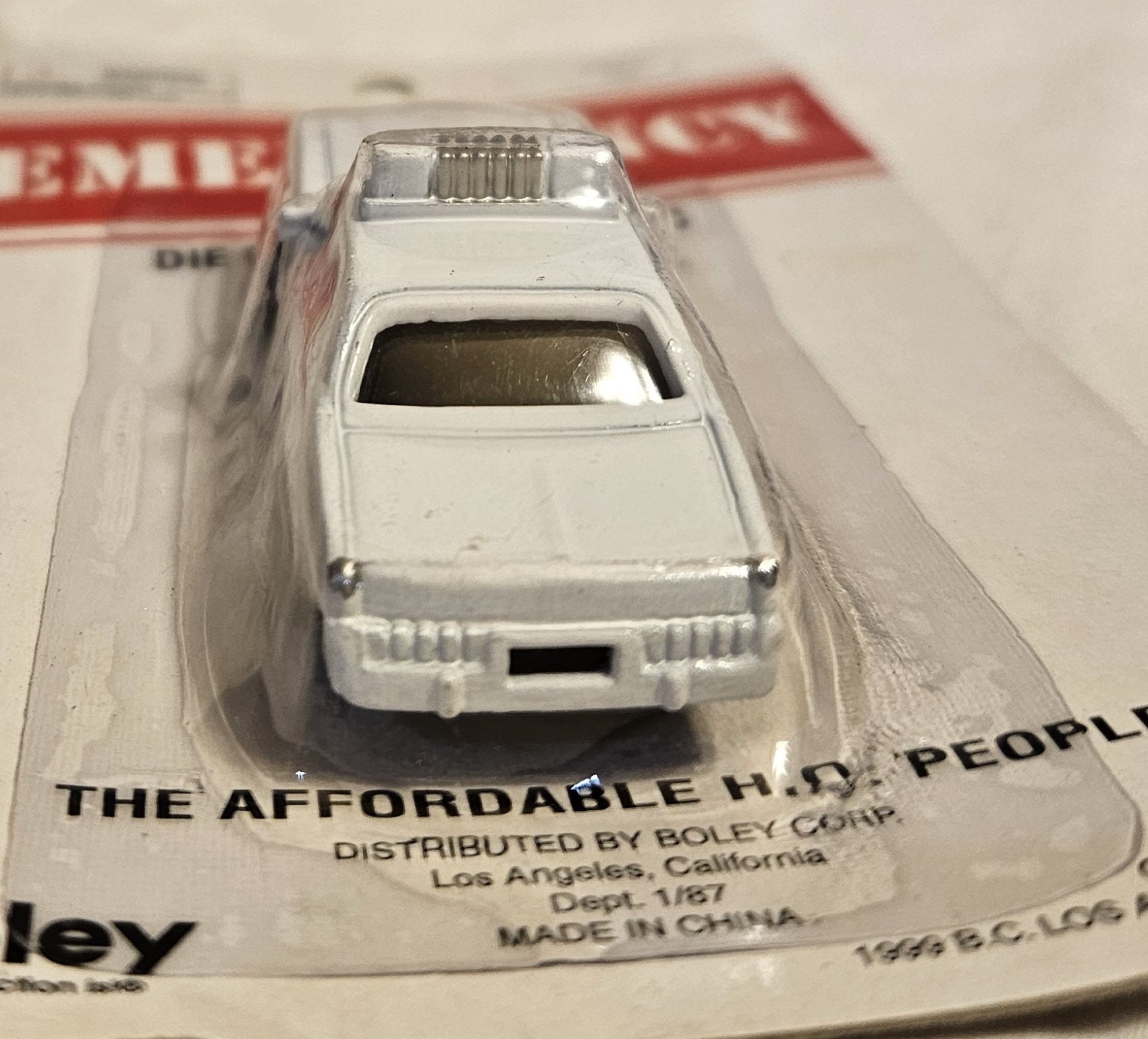 Vintage Boley 02023 Emergency Rescue Car White HO Scale New - Etsy
