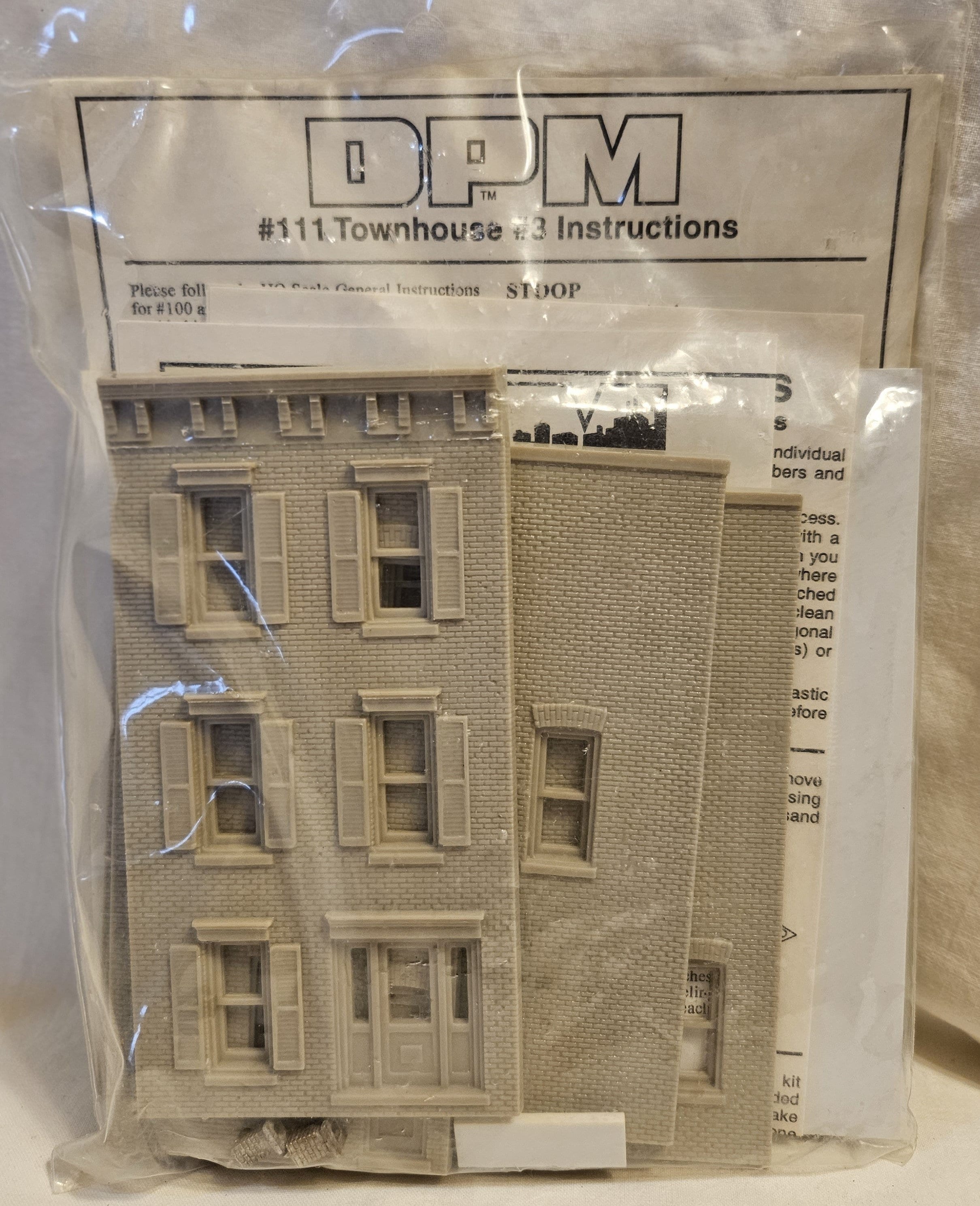 Townhouse #3 DPM Kit #111 HO Scale - Etsy