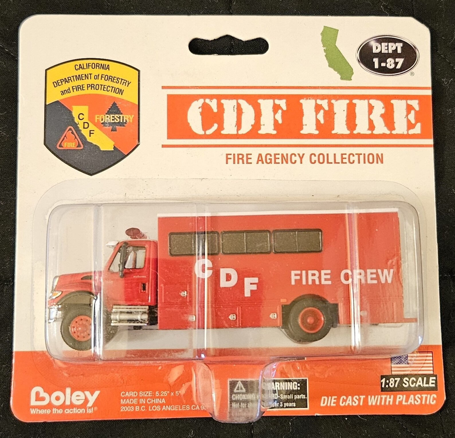 CDF Fire Crew Truck - Etsy