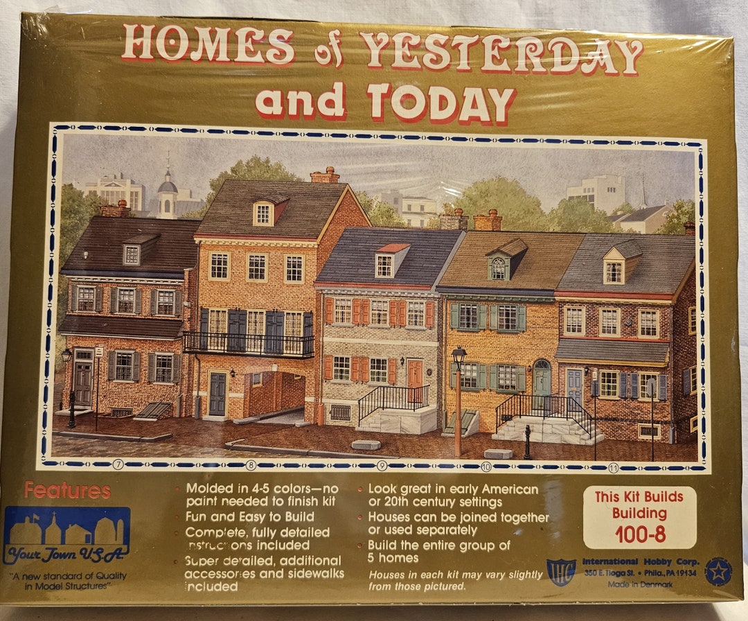 IHC Home Building Kit 100-8 HO Gauge - Etsy