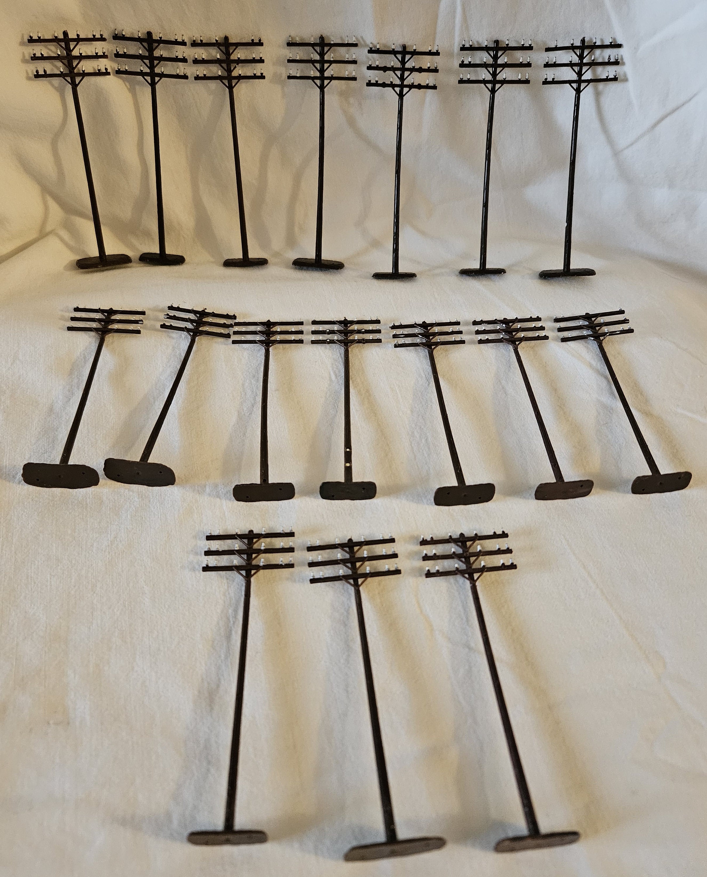 17 Electric Poles HO Scale - Etsy