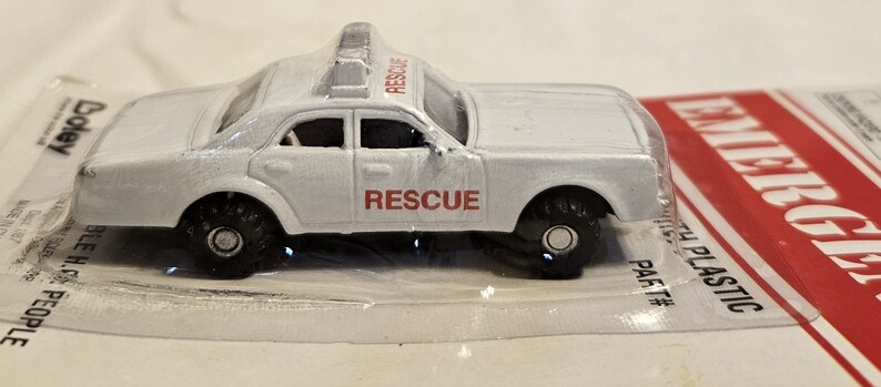 Vintage Boley 02023 Emergency Rescue Car White HO Scale New - Etsy