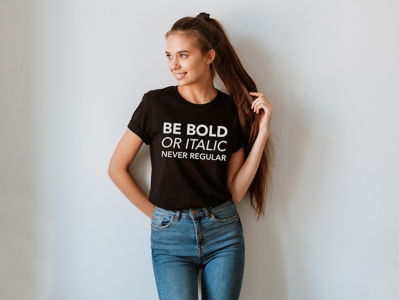 Funny Graphic Designer Shirt, Graphic Design Joke T-shirt, Punny Font ...