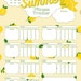Digital Planner, Summer Theme, Undated, Ipad, Daily Planner, Weekly ...