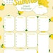 Digital Planner, Summer Theme, Undated, Ipad, Daily Planner, Weekly ...