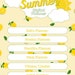 Digital Planner, Summer Theme, Undated, Ipad, Daily Planner, Weekly ...