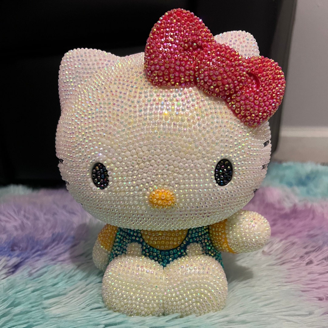 Bedazzled Hello Kitty Piggy Bank - Etsy
