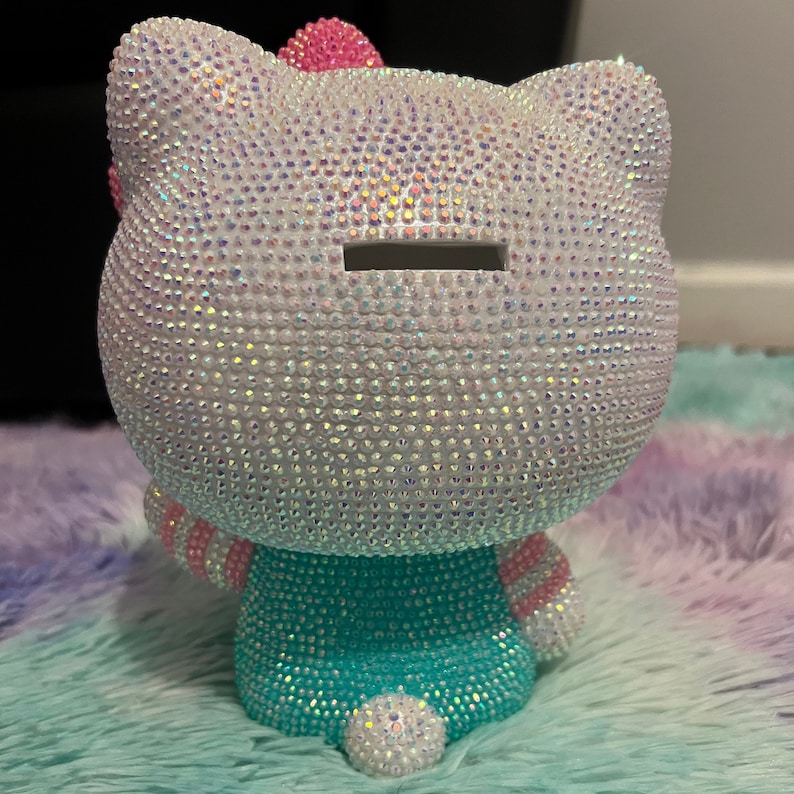 Pretty Hello Kitty Piggy Bank - Etsy