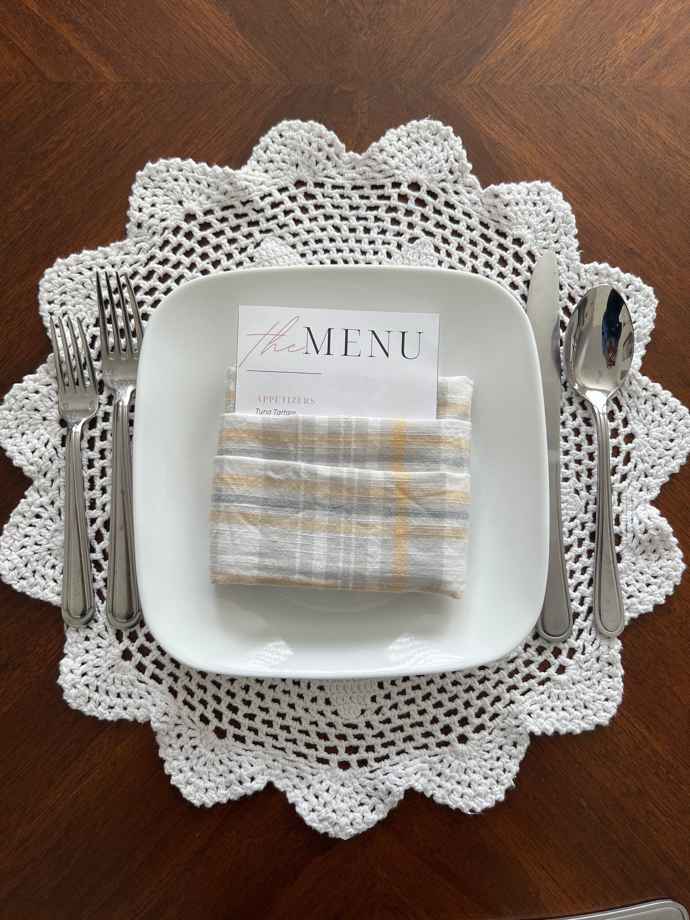 Customizable Menu Template - Etsy