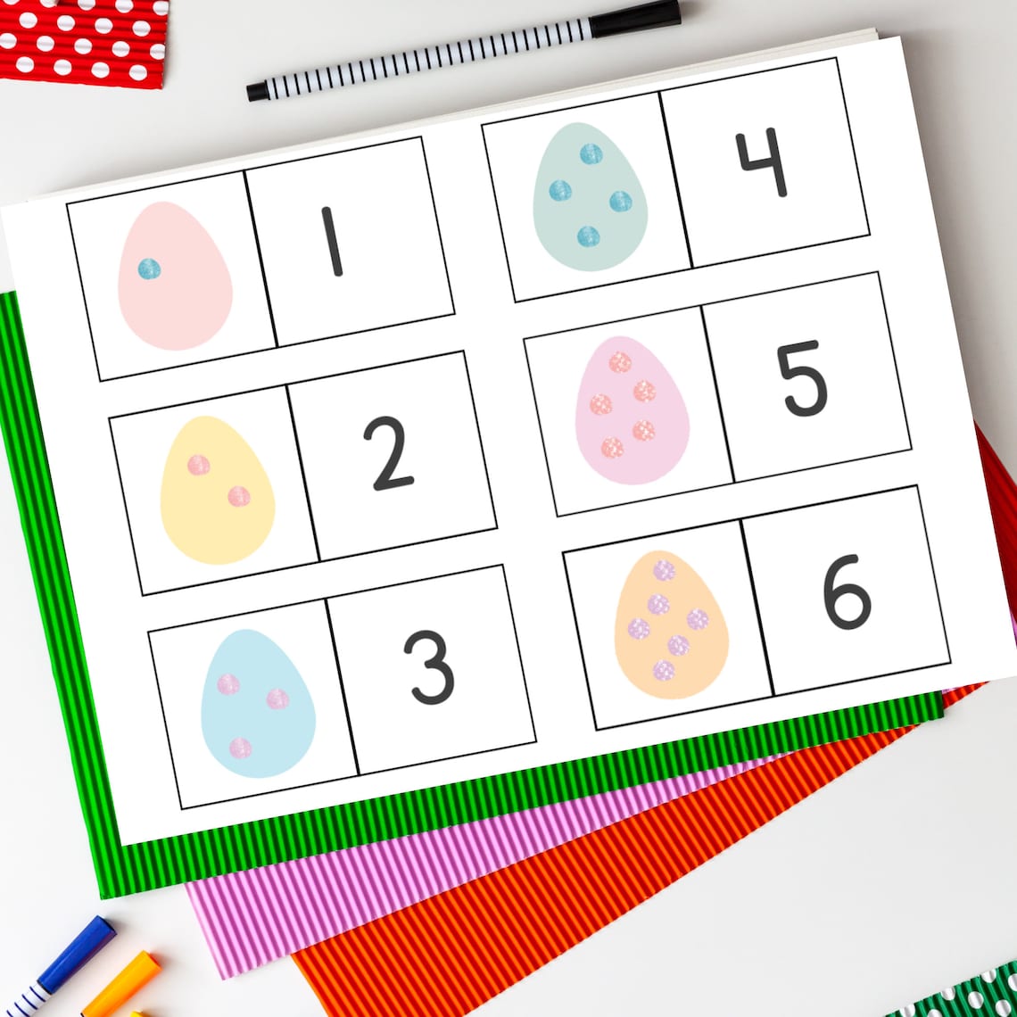 Easter Theme Lesson Plan for Daycare or Preschool With Fine Motor ...