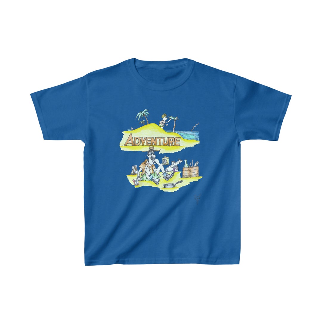 Desert Island Adventure Beach Kids Heavy Cotton Tee by Bikabunny - Etsy