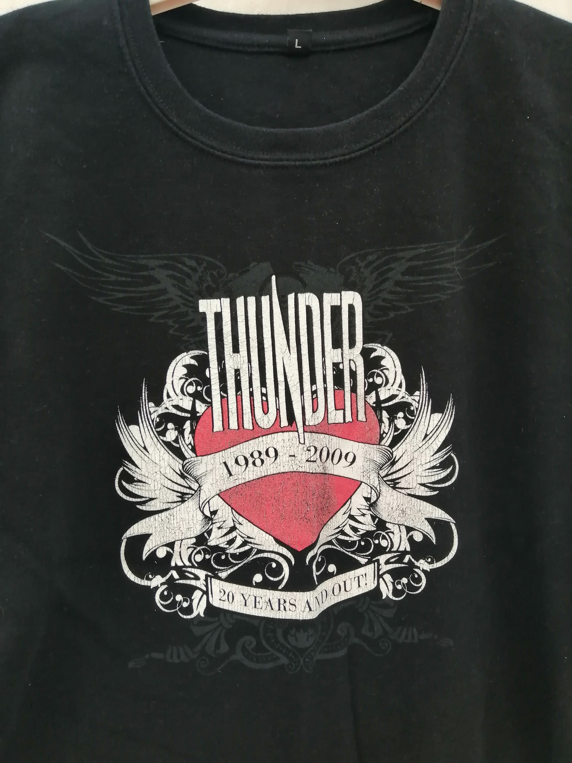 Vintage 2000's Thunder Top Tshirt Size Large - Etsy