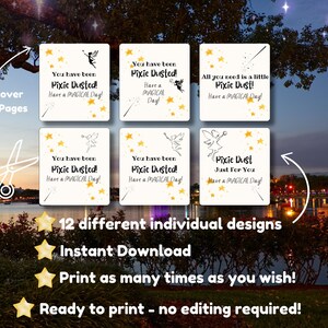 Pixie Dust Gift Tags for Spreading Magic | You've Been Pixie Dusted ...