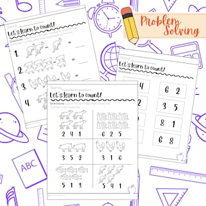 Interactive Preschool Counting Worksheets for Early Learning ...