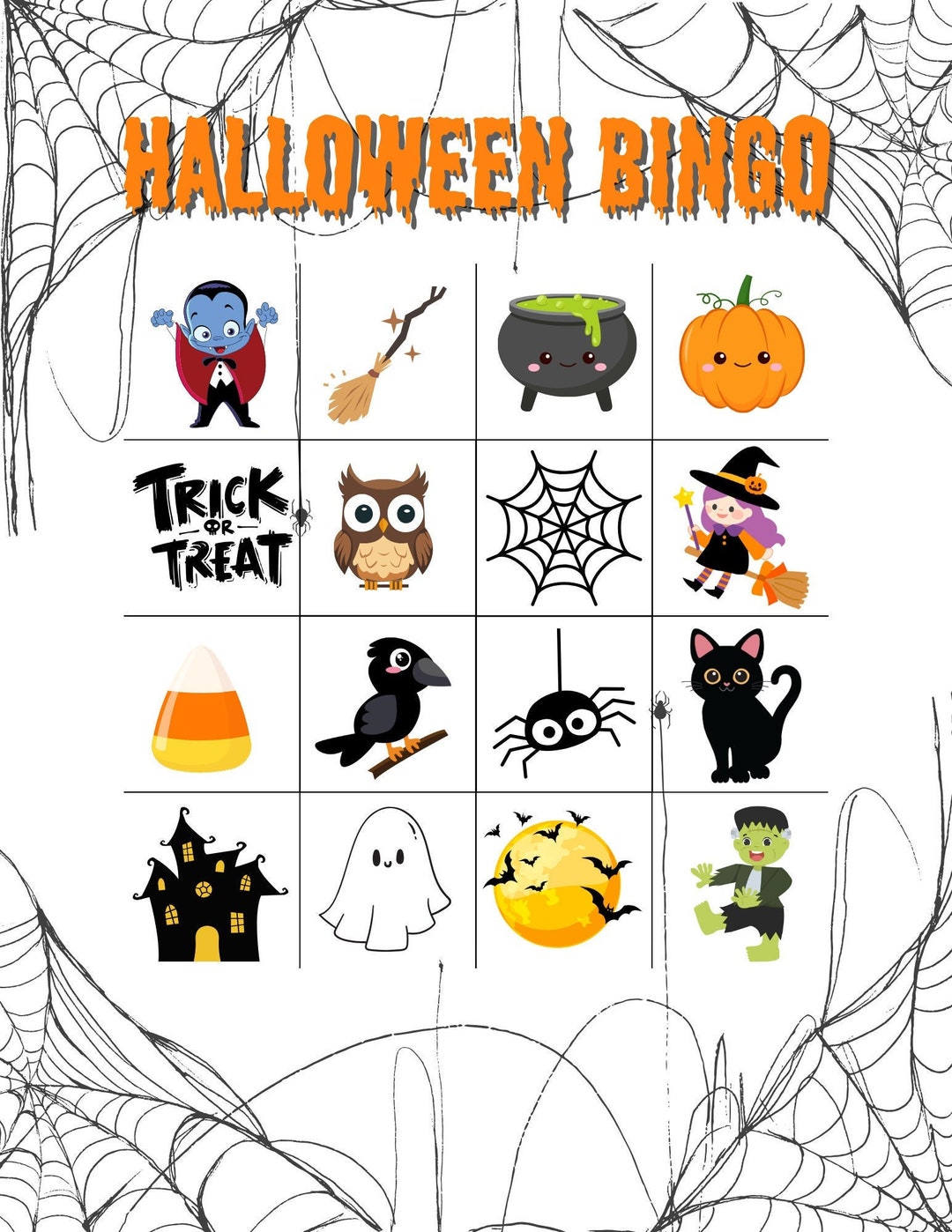 30 Card Halloween Bingo Set, Holiday Activities, Homeschooling ...