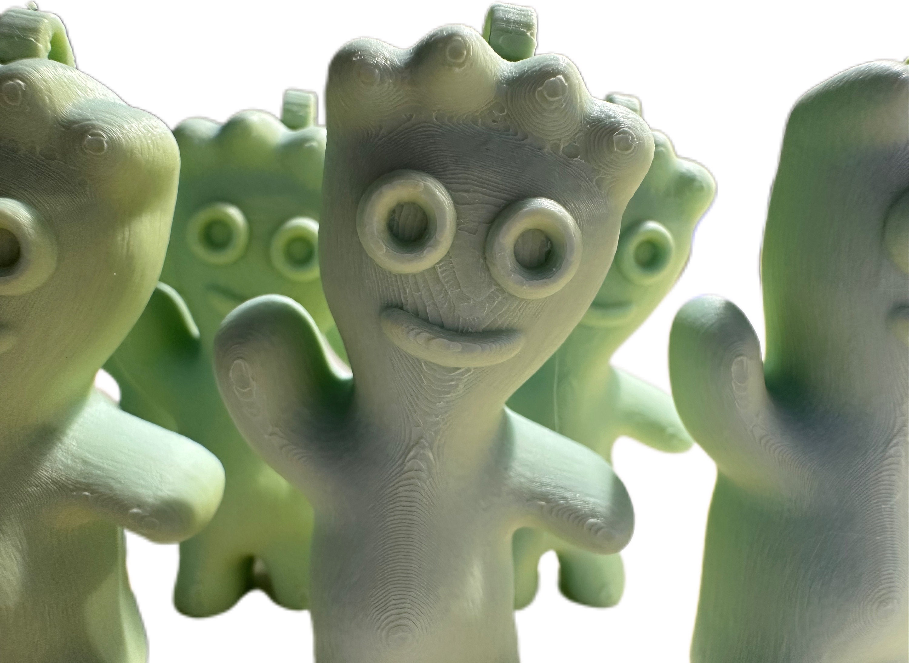 Set of 12 3D Printed Mini Sour Patch Kids Christmas Ornaments - Etsy