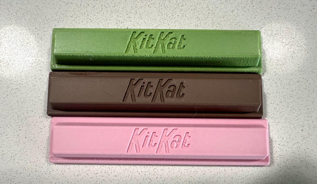 3D Printed Kitkat Chocolate Magnet - Etsy
