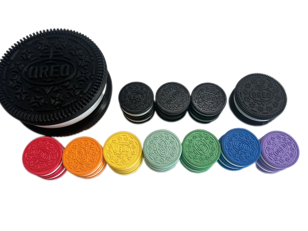 3D Printed Oreo Cookie Container - Etsy