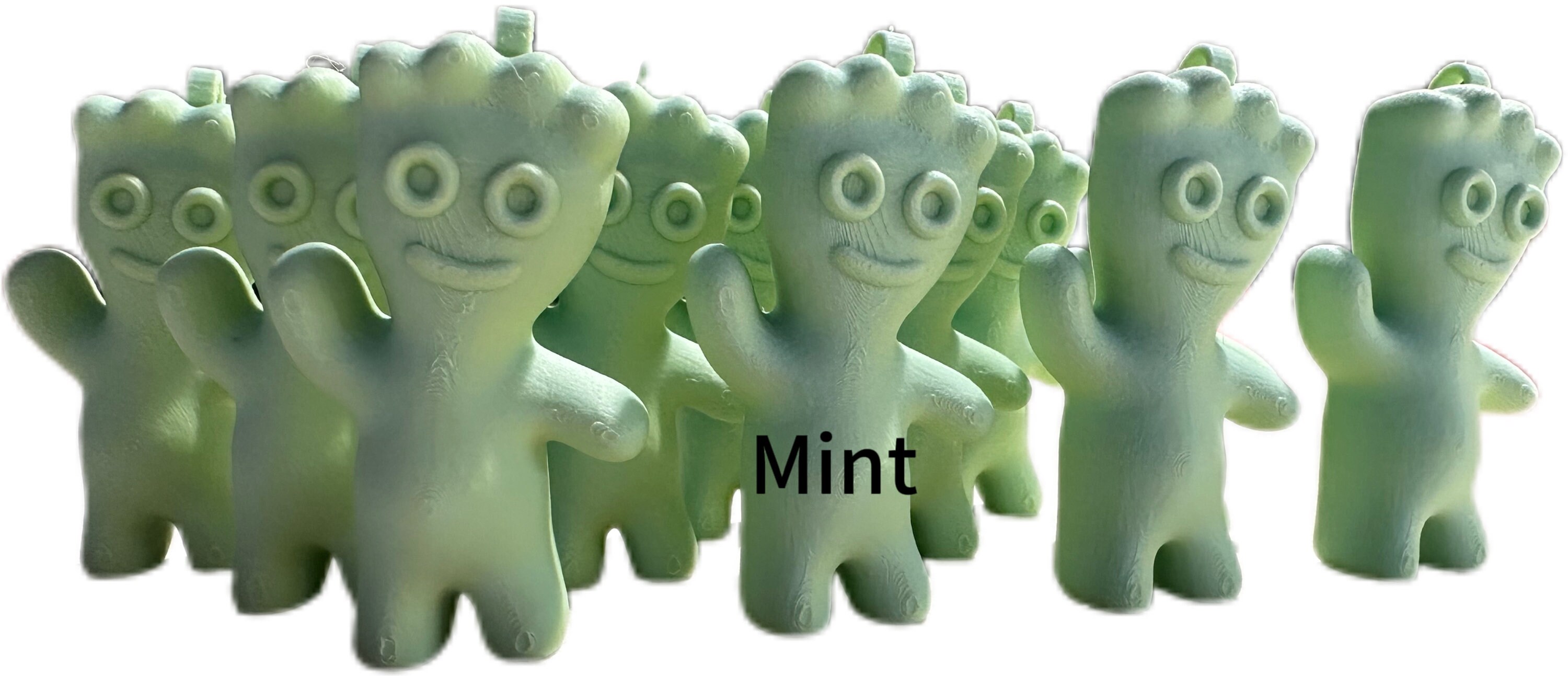 Set of 12 3D Printed Mini Sour Patch Kids Christmas Ornaments - Etsy