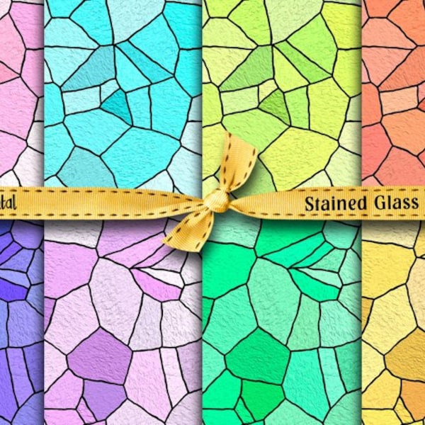 Stained Glass Sheets 12x12 - Etsy