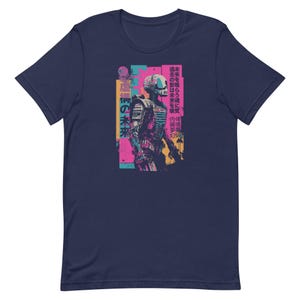 Fabricated Future, Japanese Cyberpunk Neon, Japanese Robot T-shirt - Etsy