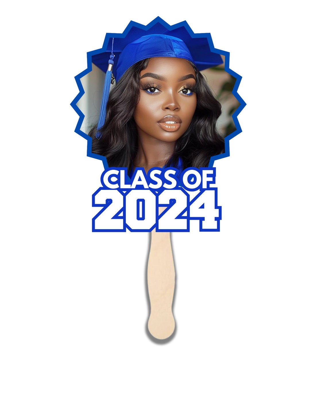 Editable Graduation Fan 2024 Template - Etsy Australia