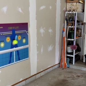 Pickleball Dinking Drills Sticker: Indoor Training Target (36x32) - Etsy
