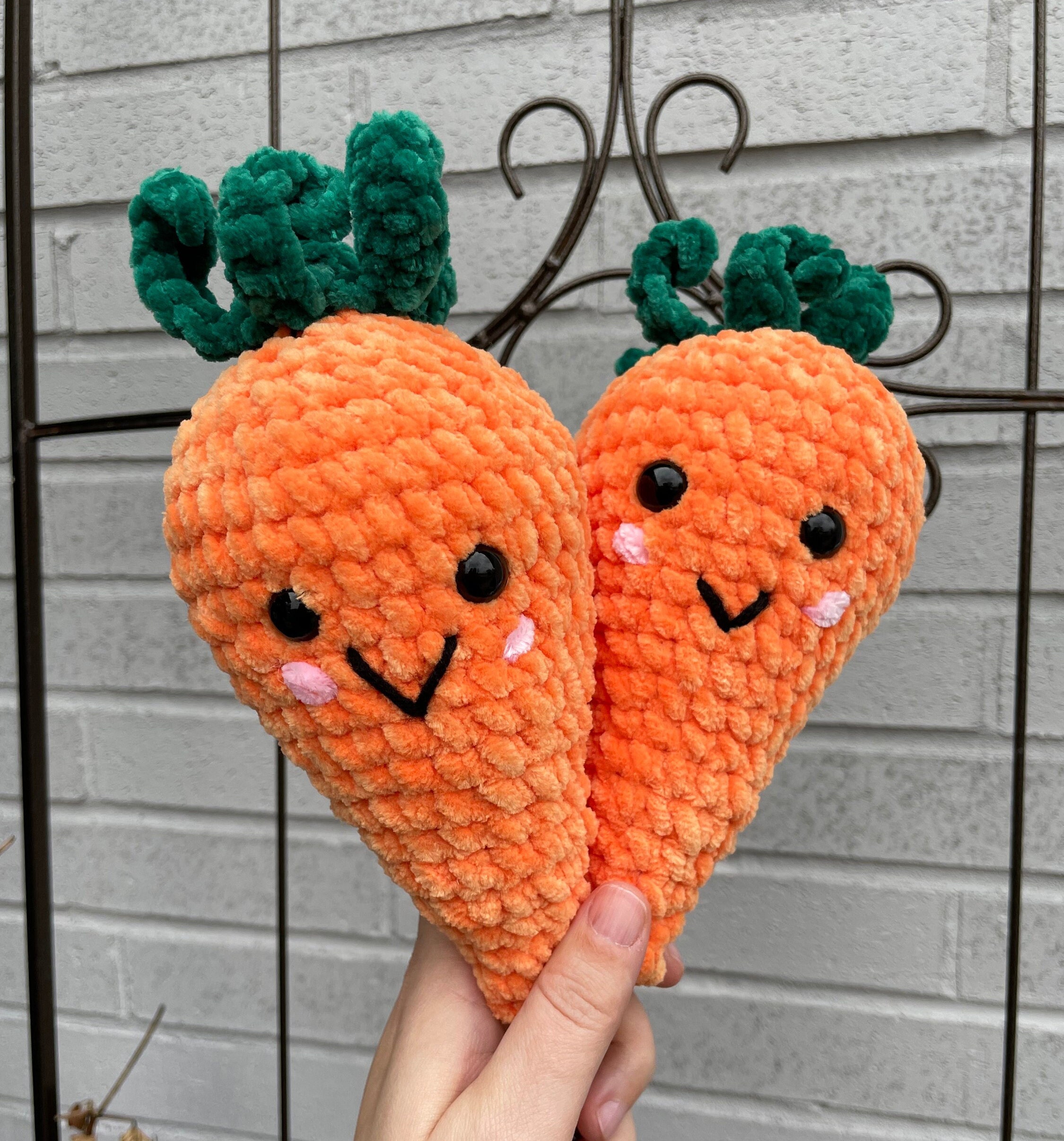 Crochet Carrot / Amigurumi Carrot / Crochet Veggie - Etsy