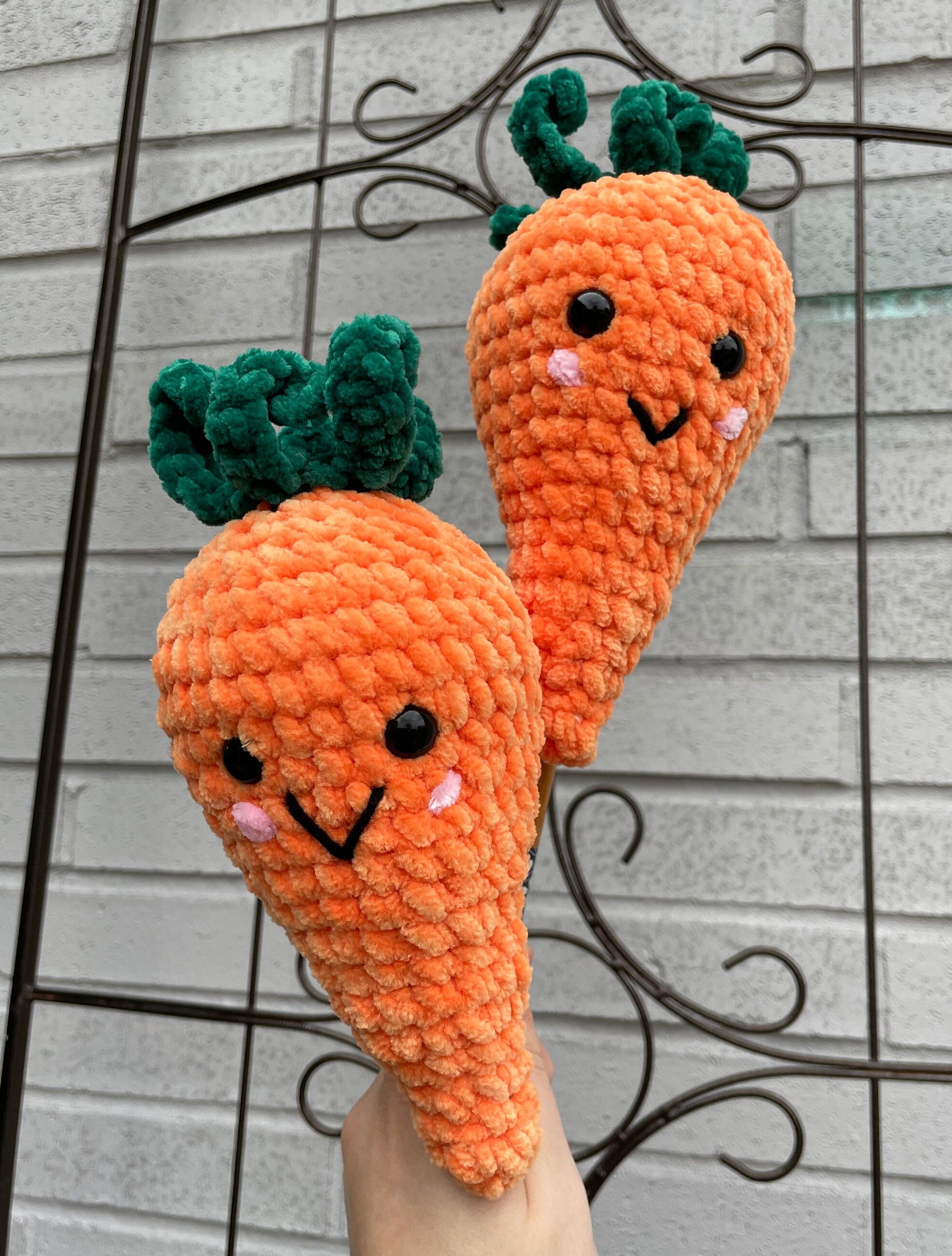 Crochet Carrot / Amigurumi Carrot / Crochet Veggie - Etsy