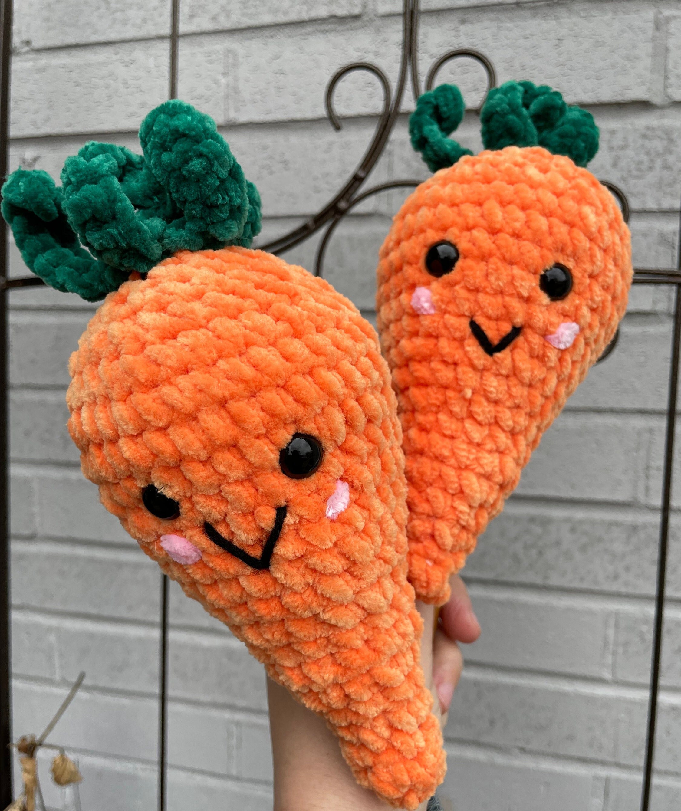 Crochet Carrot / Amigurumi Carrot / Crochet Veggie - Etsy
