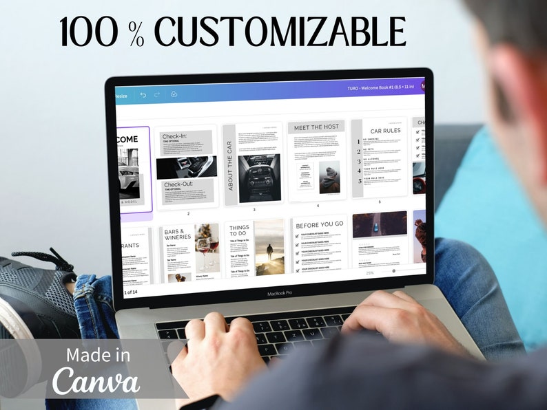 Turo Welcome Book Turo Host Welcome Guide Canva Template - Etsy