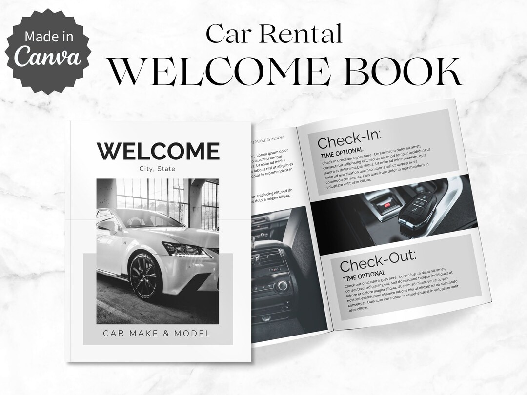 Turo Welcome Book Turo Host Welcome Guide Canva Template - Etsy