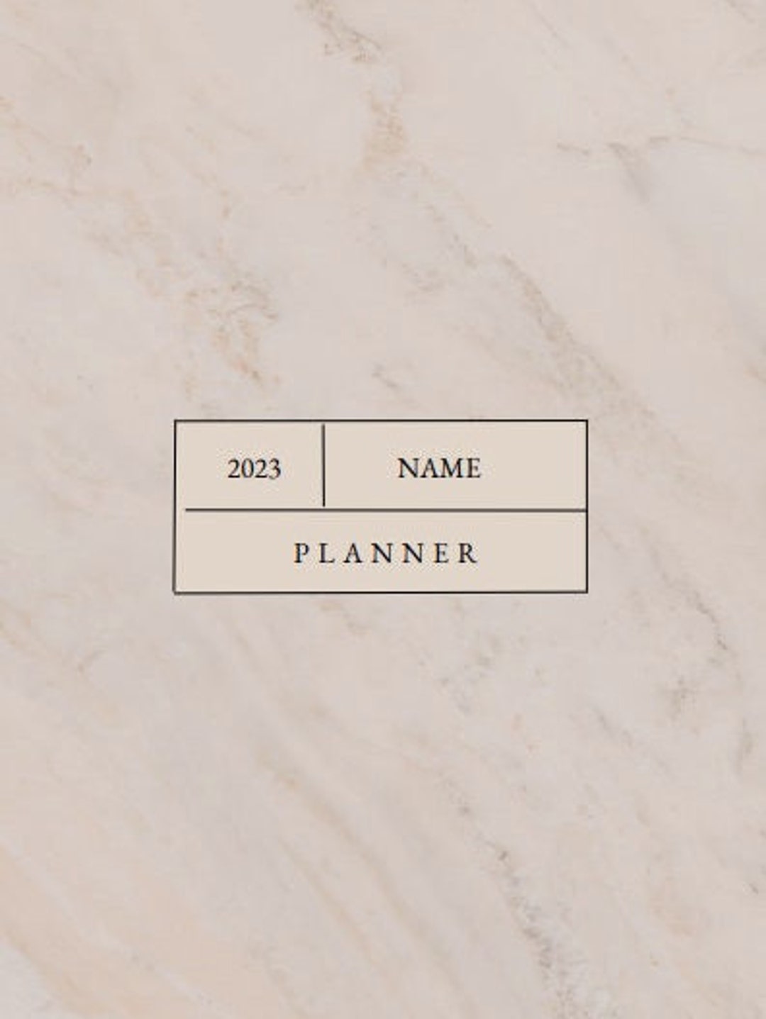 Ultimate Yearly Planner - Etsy
