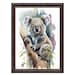 Cute Printable Koala Bear Cartoon Style Digital Art, Watercolor Wall ...