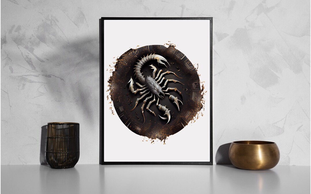 Scorpio - Zodiac Sign - Modern Stitch Craft Co Cross Stitch Pattern PDF ...