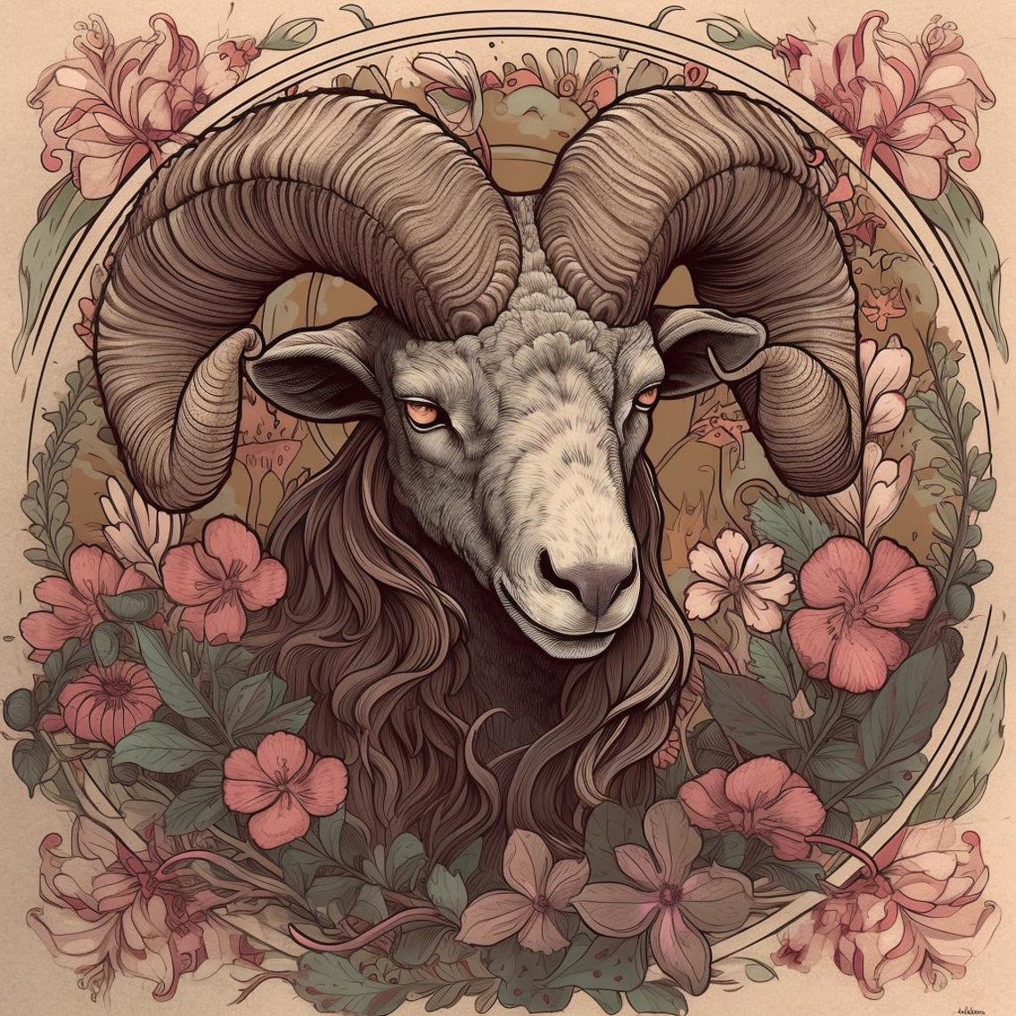 Aries - Zodiac Sign - Modern Stitch Craft Co Cross Stitch Pattern PDF ...