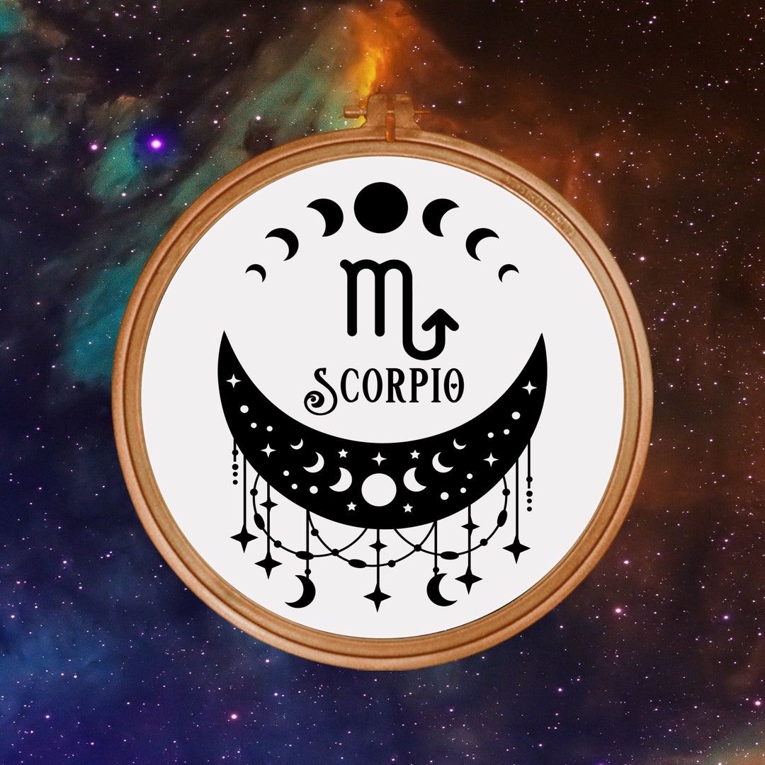 Scorpio - Zodiac Sign - Modern Stitch Craft Co Cross Stitch Pattern PDF ...