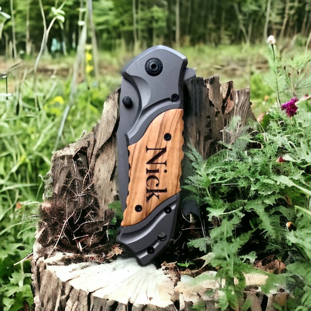 Engraved Knife, Pocket Knife, Personalized Knife, Custom Knife, Gift ...