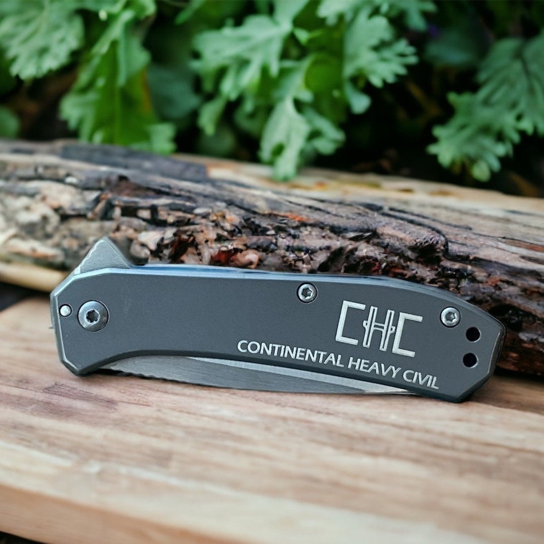 Engraved Knife, Custom Knife, Company Knife, Gifts for Him ...