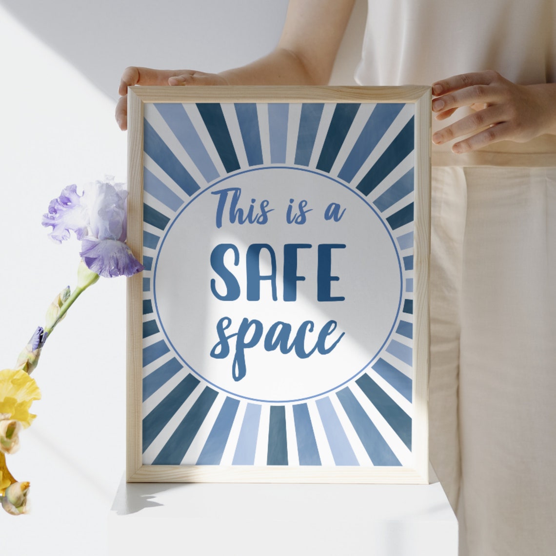Printable Safe Space Poster for Children Instant Download - Etsy