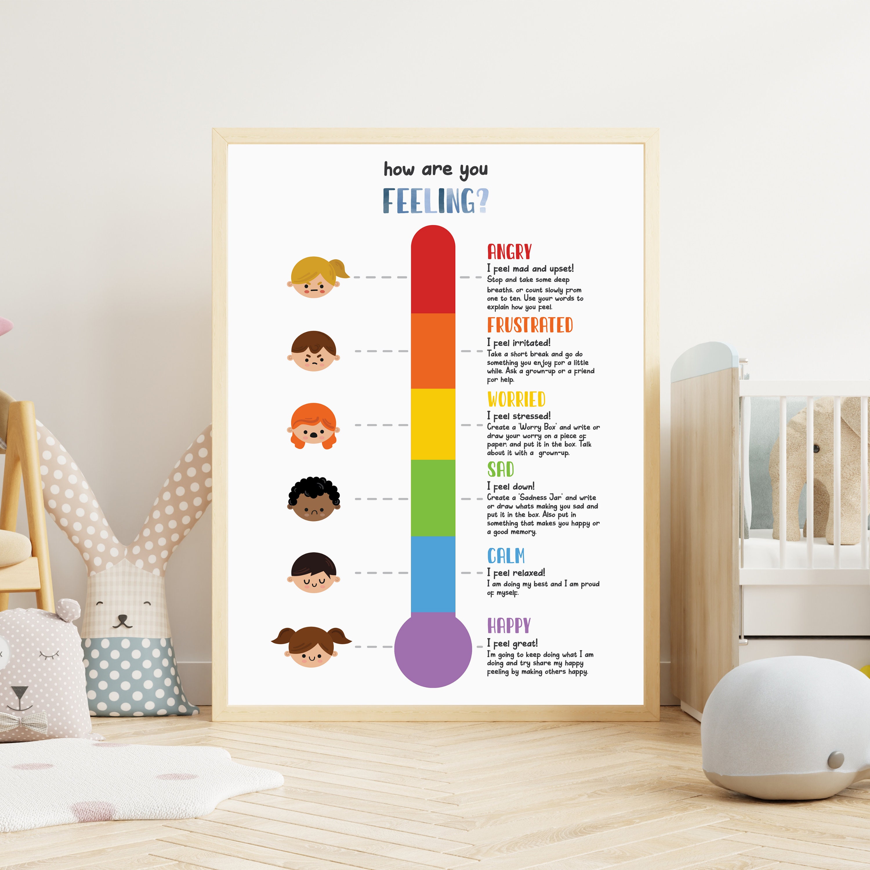 Calm Down Corner Posters Calming Corner Calming Decor for - Etsy