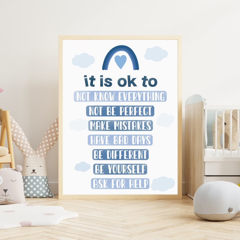 Calming Corner Printables for Children, Self Regulation Posters, Coping ...