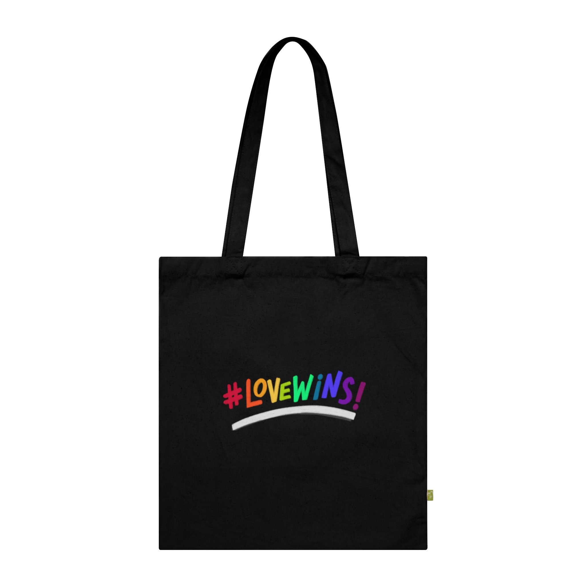 LGBTQ and Pride Love Wins Organic Cotton Tote Bag - Etsy